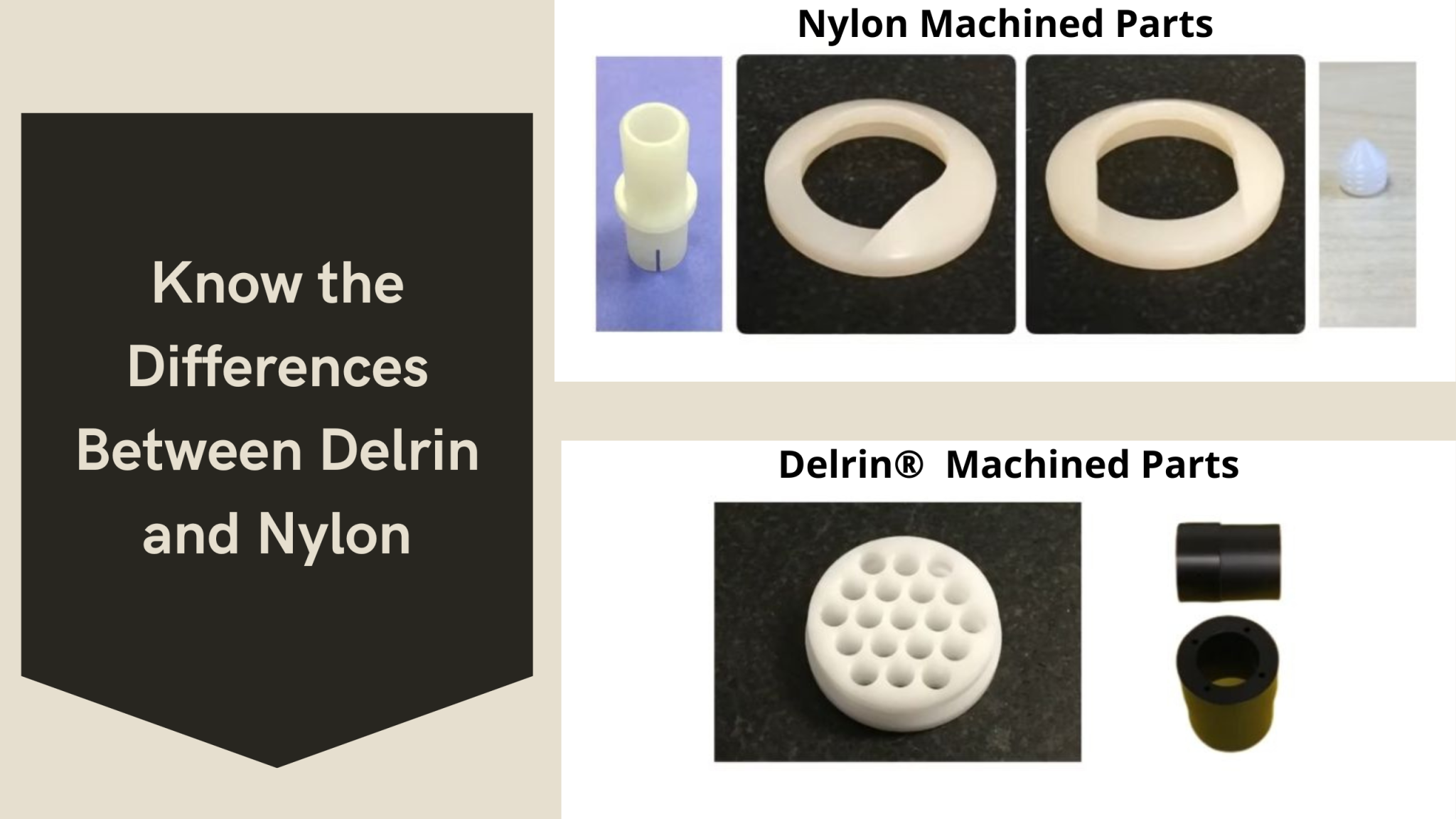 Know the Differences Between Delrin and Nylon | China CNC Machining